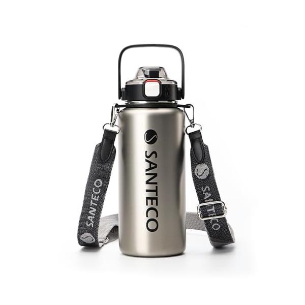 シルバー/1200 ml/HGD-1200-001・Color:シルバー・本体サイズ(約):12cm * 11.5cm * 27.5cm、本体重量(約):710g、容量:1200ml。・一気に素早く水分補給！ポップストローは、手軽に飲むこと...