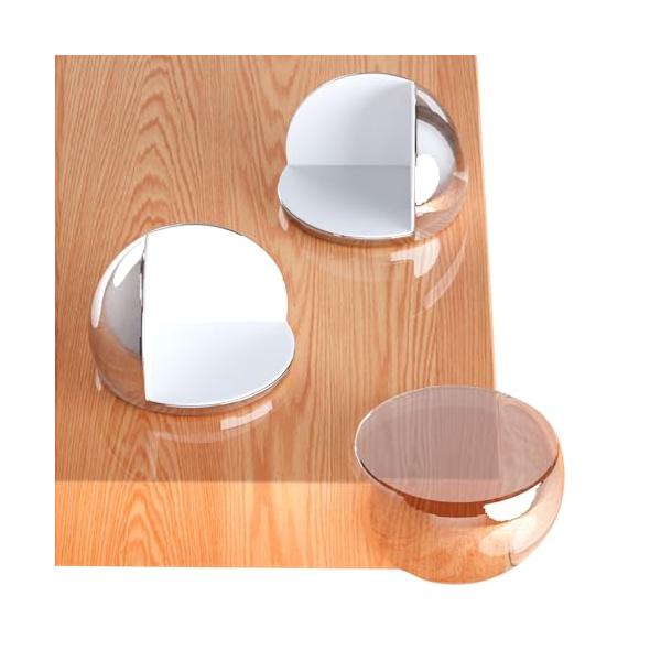 透明丸型24個/30mm X 30mm X 20mm/厚み3MM/HZ25-Furniture Corner Guard-O24・Color:透明丸型24個NumberOfItems:24・パッケージ個数:1・??クッション性に優れクッショ...