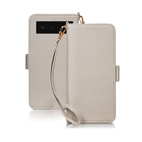 手帳型グレー/Google Pixel 6a/-・Size:Google Pixel 6aColor:グレー・対応機種Google Pixel 6a 専用全面保護スマホケース。 素材：高品質のPUレザー＋柔らかく透明なTPUカバーと組み合わ...