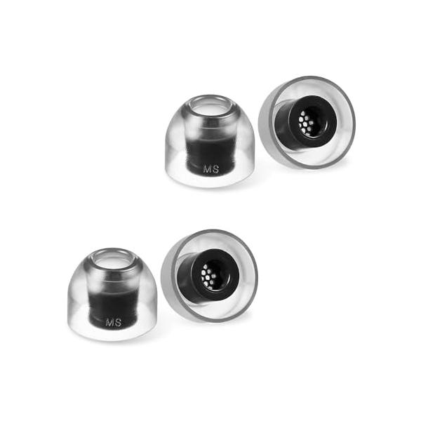 標準ノズル/完全ワイヤレス対応クリア＆ブラック/MSサイズ2ペア/AZL-CRYSTAL2-ST-MS・Size:MSサイズ2ペアStyle:標準ノズル/完全ワイヤレス対応・パッケージ個数:1・Evolving 3D Surround So...