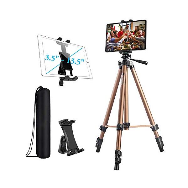 ポータブルブラック/-/-・パッケージ個数:1・3 in 1 タブレット &amp; 電話&amp;カメラ三脚: 市場の全てのタブレットやタブレットに対応。画面サイズが5.5~13.5インチのタブレットに対応。 スマートフォンの長さは12m...