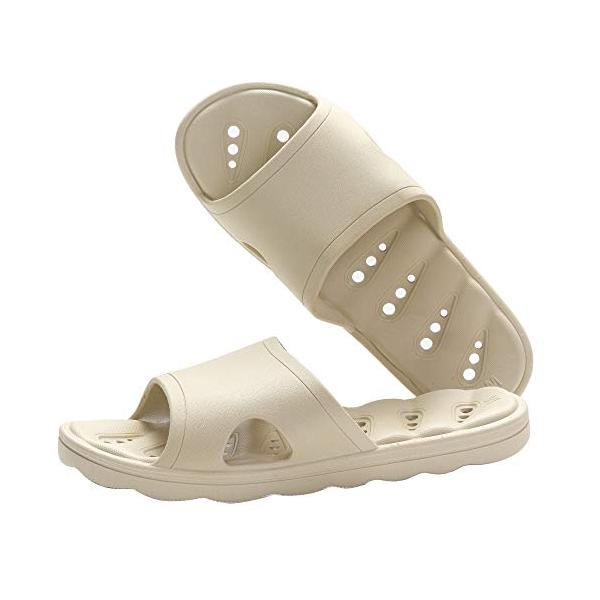 スリッパ薄カーキ/25.0~25.5 cm/-・Size:25.0~25.5 cmColor:薄カーキ・パッケージ個数:1・★素材：PVC 重さ（約） 230g~430g・★サイズ：S／（レディース M）約23-23.5cmまで適応(底面2...