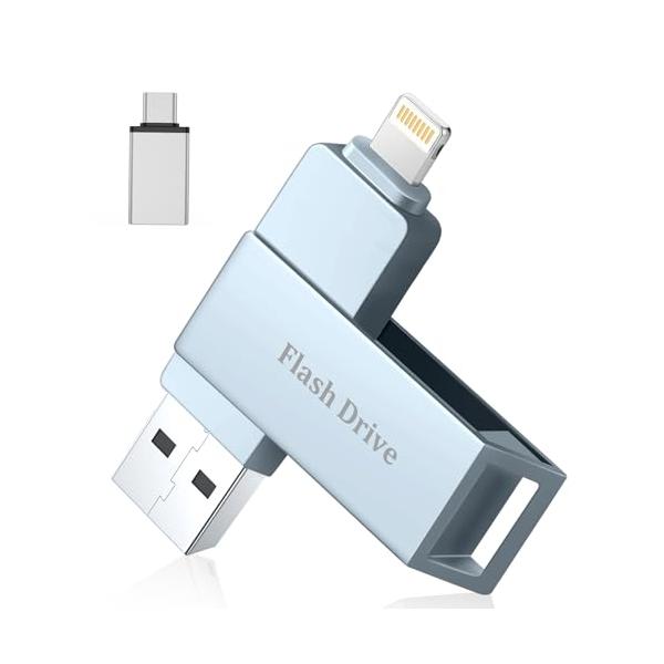 グレー/256GB/UD50・Size:256GBColor:グレー・?Apple MFi認証取得・高い互換性iPhone 用USBメモリでは、アップルが設けた認証プログラム　Apple MFi が認定されております。これアイフォン バック...