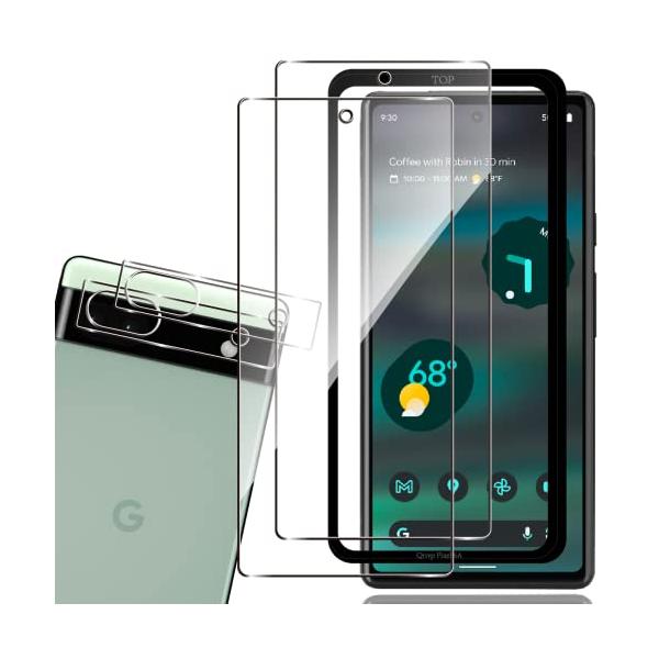 -/Google Pixel 6 ガイド枠付き/Google Pixel 6 ガイド枠付き・Size:Google Pixel 6 ガイド枠付き・対応機種：Google Pixel 6A 専用に設計した強化フィルム.ご購入する前に、お使いの...