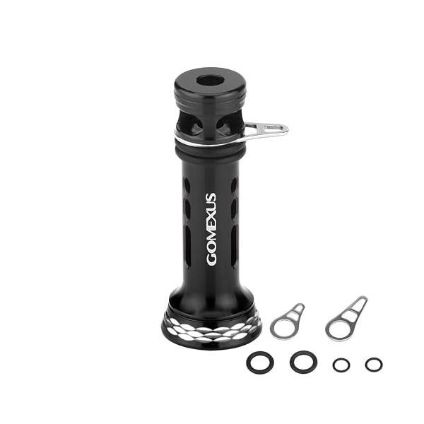 ブラック/48mm/R4BK-P-JP・Color:ブラックSize:48mm・材料アルミ 長さ48mm 重量7.6g 付属ステンレス製フックキーパー長め（25mm）1枚 Oリング1枚・対応機種(1)商品画像で対応機種表をどうぞご確認。(2...