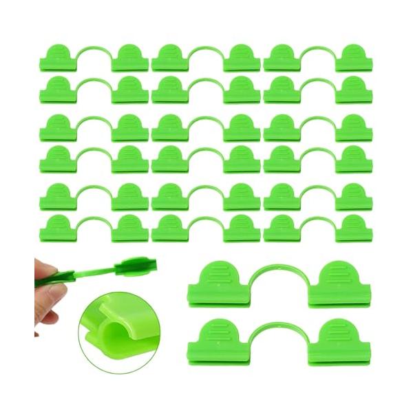 Practical Double-head Design --- Our greenhouse snap clamps are double head fixed and have threaded handles. Anti-slip t...