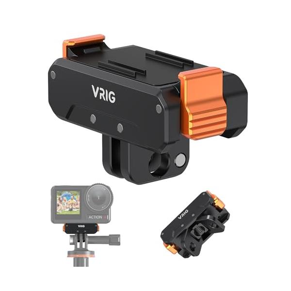 AC-31/-/AC-31・Color:AC-31・「幅広い互換性」: DJI Osmo Action 5Pro/4/3、Osmo 360シリーズ専用設計。従来モデルとも完全互換で、あらゆるアクティビティでのマウントを実現。・「磁気クイック...