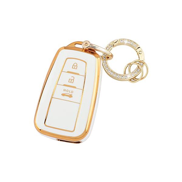 ホワイト/3ボタン/FTYSK-3W-DGT・Size:3ボタンColor:ホワイト・適応車種C-HR ZYX10 / ZYX11 ( 2016年12月〜 ) ・ クラウン220系 ( 2018年6月〜 ) ・ プリウス50系 ( 2015...