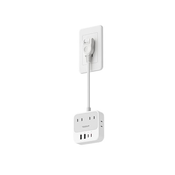 4AC+4USB-/0.2 m/TS-PS05JP00・Size:0.2 mStyle:4AC+4USB・超薄型・おしゃれそんな声にお応えして、超薄型・コンパクトながらも充実した機能を搭載した電源タップ usb付きが新登場！普通の電源コード...