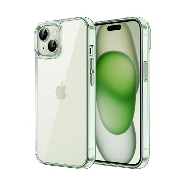 グリーン/-/5500D・Color:グリーン・[磁気機能なし] このケースには磁気リングが付属しておらず、車載ホルダーやウォレットに取り付けることはできません。充電パッドに平らに置いた場合にのみ、標準のワイヤレス充電をサポートします・[互...