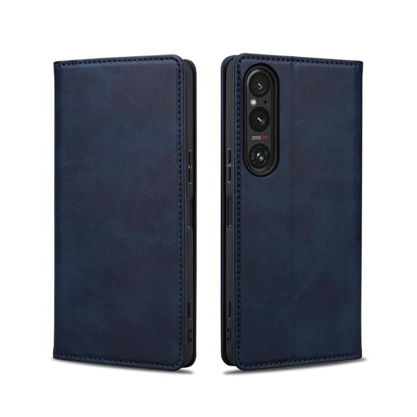 ダークブルー/Xperia 1 VII/-・Size:Xperia 1 VIIColor:ダークブルー・機種対応：6.5インチ対応;このXperia 1 VII 用 ケースは簡潔だがシンプルではないディテールを完璧に現れています。ご注意：デ...