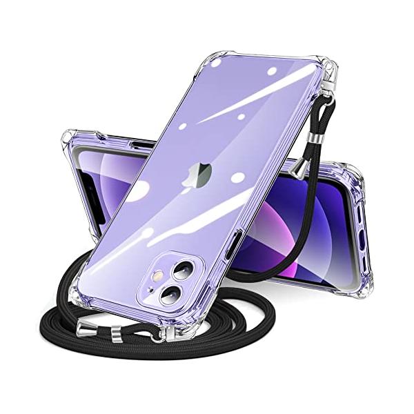 クリアクリア/iPhone 12 mini/-・Size:iPhone 12 miniColor:クリア・対応機種本機によって精密に設計に基づいて、細かいところにもちょうどよく、穴位置も正しく、すべてのスピーカー、ポート、ボタンは使いやすい...