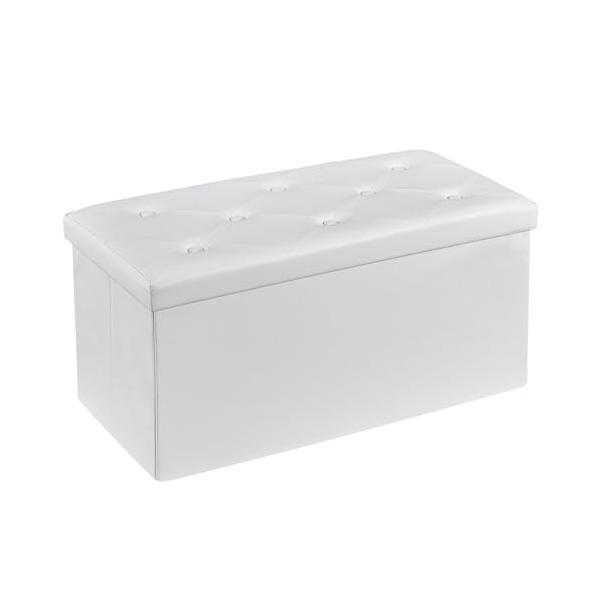 1点ホワイト/奥行き 38cm × 幅 76cm x 高さ 38cm/KHD-OB04-WHT-76・Size:奥行き 38cm × 幅 76cm x 高さ 38cmColor:ホワイト・パッケージ個数:1・商品仕様サイズ：幅76x奥行き3...