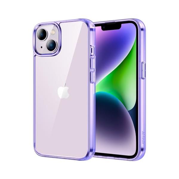 ディープパープル/-/3840P・Color:ディープパープル・パッケージ個数:1・[互換性] iPhone 14 6.1インチ 用の特別デザインです。おデバイスに完全な保護を提供し、ワイヤレス充電をサポートします・[信頼できる品質] 高品...