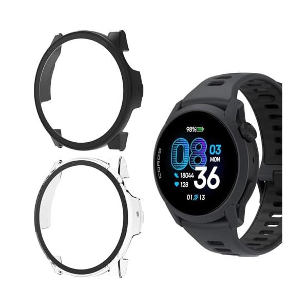 -/2枚 ケースCOROS PACE 4/-・Size:2枚 ケースCOROS PACE 4・対応機種COROS PACE 4 に適応しています。ご購入の際は、機種にご注意ください。・完全な保護このケースとスクリーンプロテクターは、時計をほ...