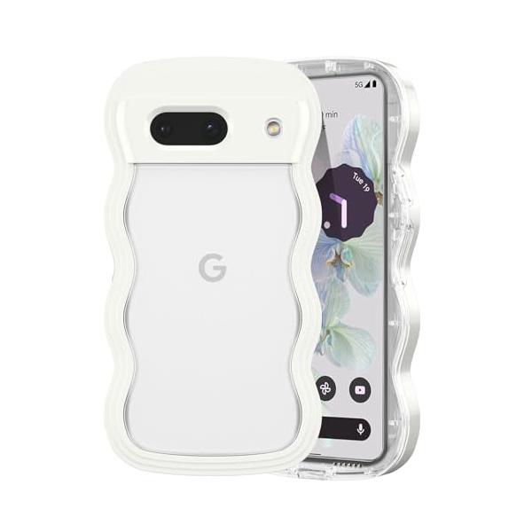 ホワイト/Google Pixel 8a/Google Pixel 8A・Color:ホワイトSize:Google Pixel 8a・パッケージ個数:1・対応機種Google Pixel 8a 専用。写真は見本ですが、購入前にお使いの機種...