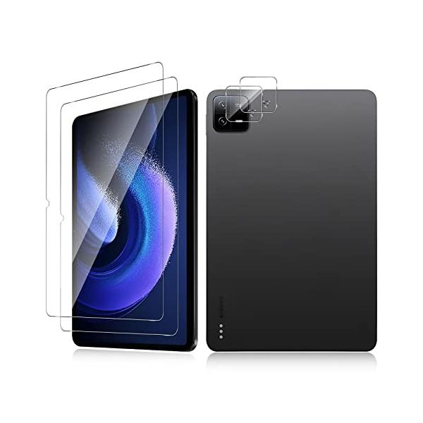 DP203/Xiaomi Pad 6/6 Pro フィルム+カメラフィルム/-・Size:Xiaomi Pad 6/6 Pro フィルム+カメラフィルム・パッケージ個数:1・対応機種：For Xiaomi Pad 6/ Pad 6 Pro ...