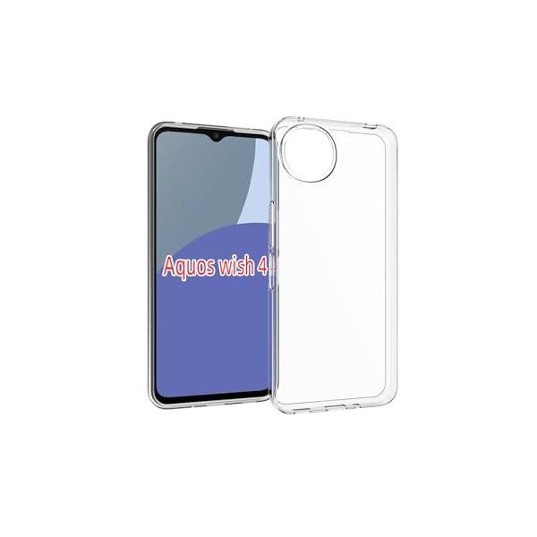 -/wish4 TPU @/-・Size:wish4 TPU @・対応機種：Aquos Wish 4 SH-52E 高品質TPU シリコン ケース。透明度が高く、携帯電話本体の美しさを完璧に見せる。・ピッタリ＆精確なデザイン：スピーカー、カ...