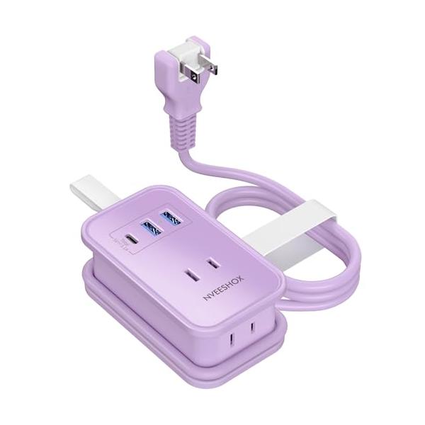 パープル/1M&amp;USB-C 15W/?TP-VK3U12J・Size:1M&amp;USB-C 15WColor:パープル・??Type-C付き電源タップ 3個のACプラグと2つのUSB-Aポート、さらに1つの最新のUSB-Cポート...