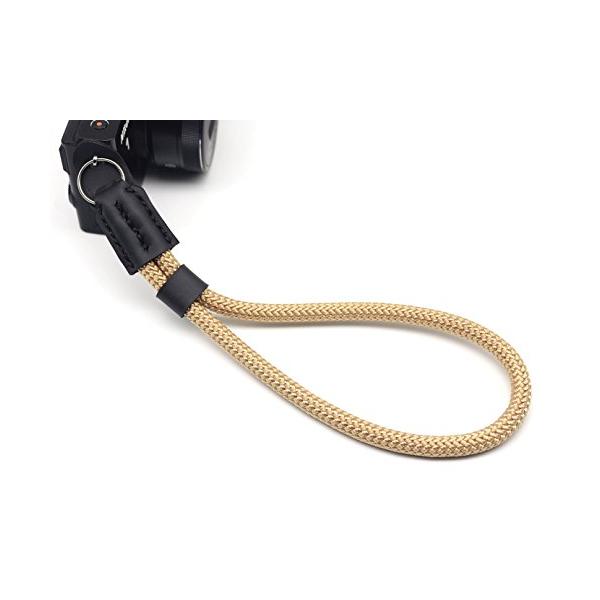 ベージュ/-/47170103・Color:ベージュ・パッケージ個数:1・丸型のストラップ穴を備えたカメラ用シンプルなハンドストラップです。・クライミングロープを採用。素材はナイロンとポリエステルです。ナイロンコアは強力に優れています。外側...