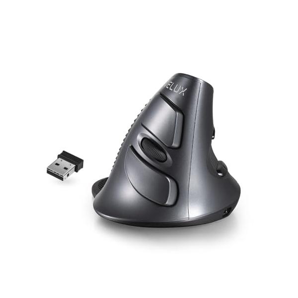 無線2.4G+BT無線2.4G+BT-ブラックグレ-充電式/-/M618G・Color:無線2.4G+BT-ブラックグレ-充電式Style:無線2.4G+BT・人間工学に基づいた縦型デザイン特殊なバイオニックボリュートデザインを採用したユニ...