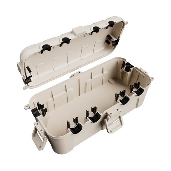 モダン杏/1個中型ボックス/7005-AL・Size:1個中型ボックスColor:杏・パッケージ個数:1・電源タップに対応： 外装寸法：29 x 13.2 x 10 cm、内部寸法：28 x 12.5 x 8 cm。最大260ミリメートルま...