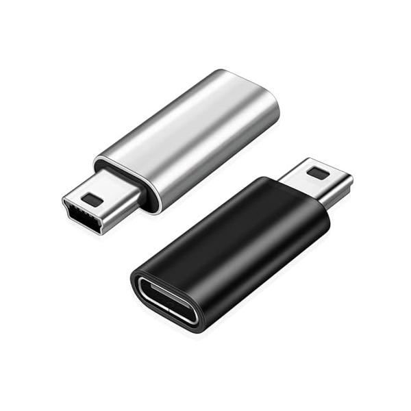 -/141/-・USB C Mini USBアダプターこのアダプターは、USB Type Cケーブルのみの環境で、迅速にMini USBへの変換をにする高品質アダプターです。タブレットやその他のMini USBデバイスに簡単に接続できます。...