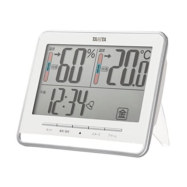 温湿度計ホワイト/-/TT-538-WH・Color:ホワイトStyle:温湿度計・パッケージ個数:1・素材・材質:ABS・PS・重量:約380g・カラー:ホワイト・生産国:中国・サイズ:奥行182×幅148×高さ25mm