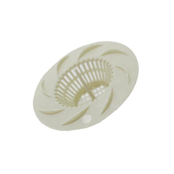 ホワイト/?5.8x5.8x3cm/840025・PatternName:洗面台用・パッケージ個数:1・洗面台の排水口の栓を外して取り換えるだけで、髪の毛がうず水流でくるくる丸まって簡単にポイッと捨てられ、ずーっと使える（使い捨てでない）「...