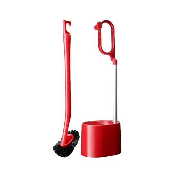 レッド/普通/4534374110493・Color:レッド・パッケージ個数:1・サイズスタンド：W95×H460×D140mm、ブラシ：W65×H415×D100mm・材質(ブラシ)毛、ハンドル：ポリプロピレン。(スタンド)ベース：ポリプ...