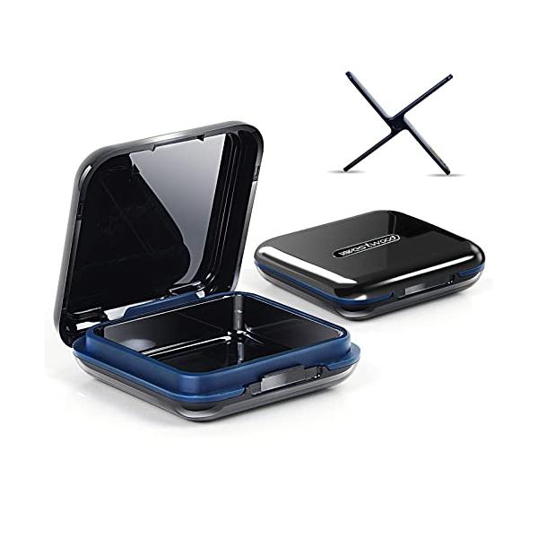 カジュアルブラック、青/-/MJ04・パッケージ個数:1・適用対象これは新発売のリテーナーケースです。歯を矯正したり入れ歯を装着したりする場合は、このボックスをおすすめ。リテーナー（歯列矯正器具）やマウスピース、入れ歯をしっかり収納できます...