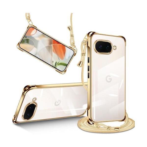 ゴールド/Google pixel 9A/-・Size:Google pixel 9AColor:ゴールド・対応機種Google pixel 9A専用保護カバー。・長さ調整 &amp; ストラップの脱着が1秒で調節なストラップにより、サイド...