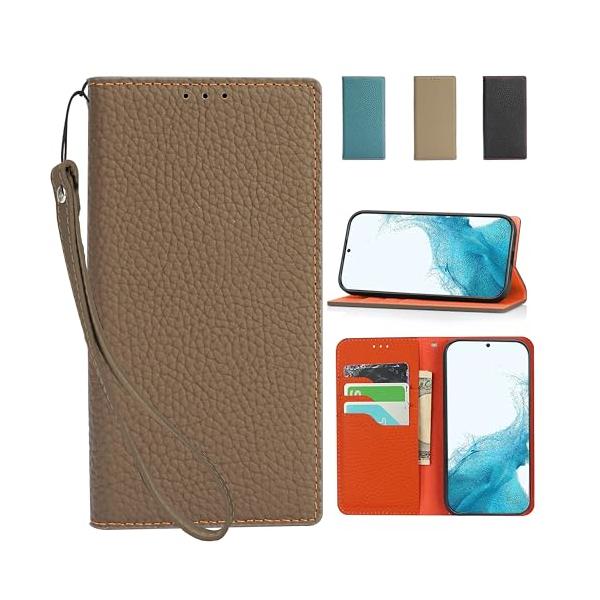 手帳型ブラウン/Galaxy S22 Ultra/2、Galaxy S22 Ultra・Size:Galaxy S22 UltraColor:ブラウン・?対応機種Galaxy S22 Ultra SC-52C SCG14素材高級牛本革 ★対...