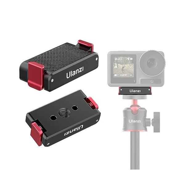 OA-12/-/-・パッケージ個数:1・通用1/4ネジ穴底面に1/4ネジ穴があります。1/4インチサイズの三脚や他の撮影用アクセサリーと互換性があります。また、action 3/action 4の様々なアクセサリーを簡単に取り付けることがで...