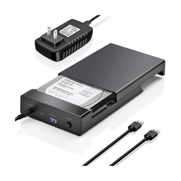 ブラック/-/-・MaterialType:OLD・極限の伝送Amtake USB 3.0ハードドライブドッキングステーションは、UASPプロトコルと最大5Gbpsのデータ転送速度をサポートし、より多くのファイルを短時間で転送できます。・強...