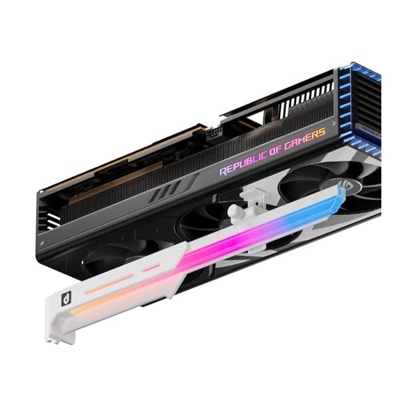 白ARGB白、黒/-/CMGL7・Style:白ARGB・パッケージ個数:1・高耐久合金製でGPUをしっかり固定：軽量かつ高強度の合金素材を使用し、大型で重量のあるグラフィックスカードを使用する際、高強度の合金素材により、VGAカードや大型...