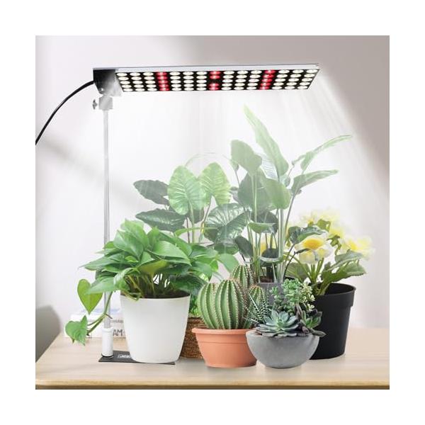 フレンドホワイト/50W/standingpanelseries・Wattage:50.0 ワット・パッケージ個数:1・フルスペクトルこの植物成長ライトは、室内植物のために特別に設計されています。75個の高品質LEDビーズ（ホワイト、レッド...