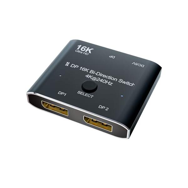 dp 16k switch 2x1。/-/A0201・Color:dp 16k switch 2x1。・パッケージ個数:1・双方向DPスイッチ：16K DisplayPort スイッチャーを使用すると、2つのDPソースを1つのDPディスプレ...