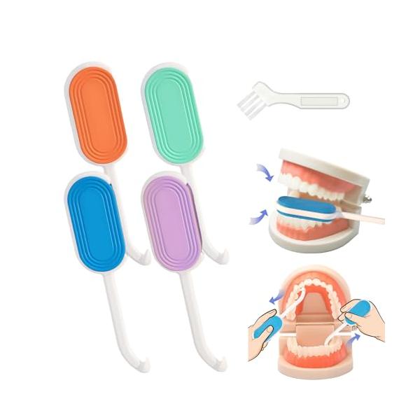 2in1 取り外し器具 4個入り/-/-・Color:2in1 取り外し器具 4個入り・2-in-1デザイン固定式と取り外し式の2種類の矯正器具に対応する歯科用ブラシ。これ一つで二つの機能を兼ね備え、手入れが簡単になります。・使いやすさと衛...