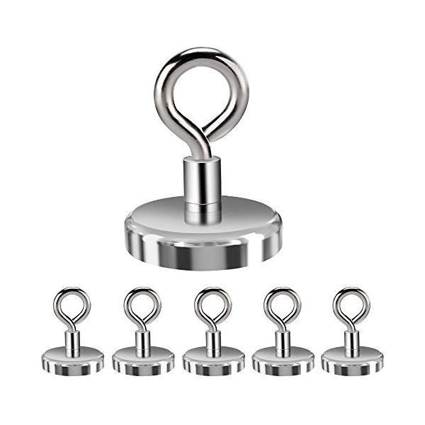 マグネットフック6個入(直径3.2cm)/-/-・Color:6個入(直径3.2cm)・パッケージ個数:1・強力マグネット?力磁石を使用した強力マグネット フックです。垂直方向35kg、物を「吊下げる」ということを極限追求した超強力 マグネ...