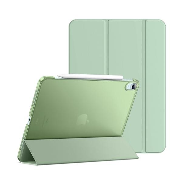抹茶グリーン/10.9インチ/3076J・Color:抹茶グリーン・パッケージ個数:1・iPad Air 11 インチ M3/M2 (2025/2024)、iPad Air5/4 (10.9インチ、2022/2020モデル、第5/4世代)用...