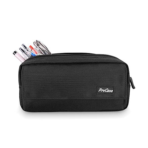 筆箱シンプルブラック/拡張式/VC-WJH05-Black・Color:ブラックSize:拡張式・パッケージ個数:1・仕様サイズ：20cm x 9cm x 5cm 重量：約0.2kg 大容量のメインコンパートメント、ご愛用のすべての文具や小...