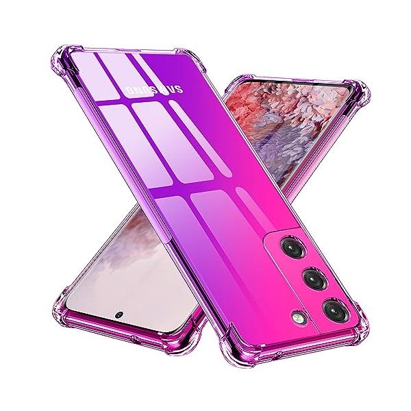 クリアピンク+パープル/Galaxy S22 用/Galaxy S22 用・Size:Galaxy S22 用Color:ピンク+パープル・対応機種：Samsung Galaxy S22[SCG13/SC-51C]用に対応なので、機種を間違...