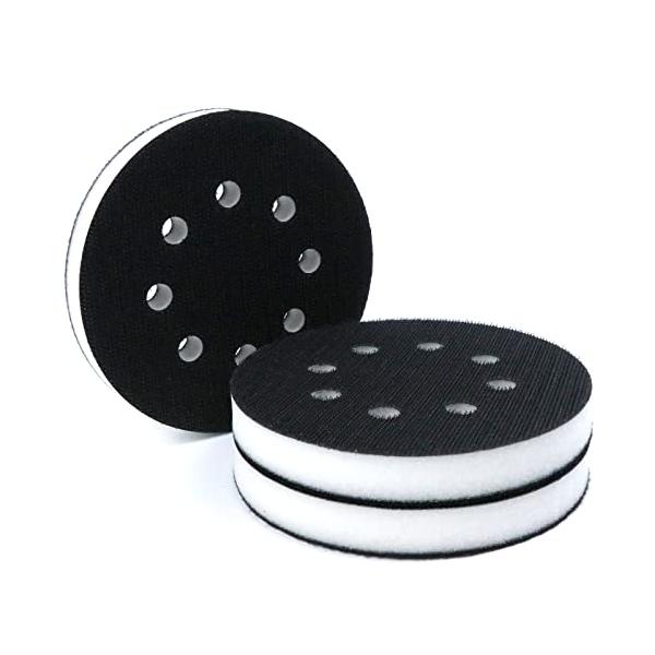 8穴 5インチ(125MM)超厚15MM-/125mm X 15mm/-・Style:8穴 5インチ(125MM)超厚15MM・コストを節約できますサンダークッションパッド 衝撃や騒音を低減し、サンダー保護します、消耗してになってしまうパッ...