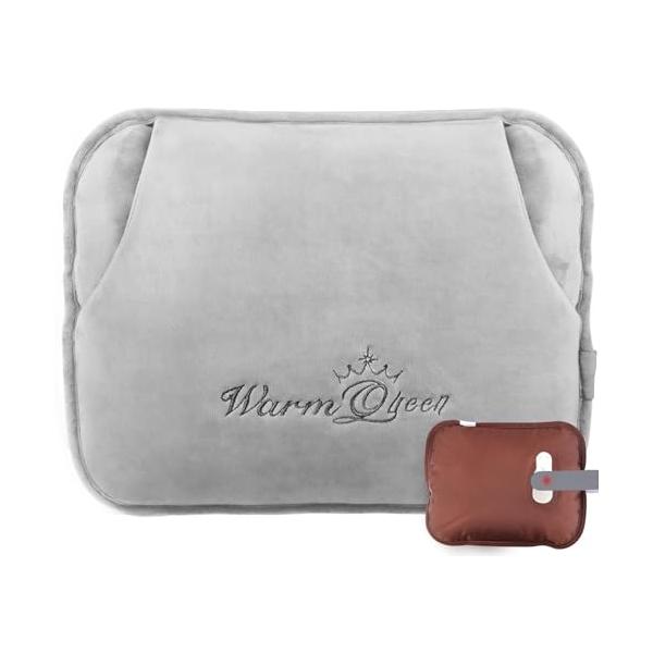 グレーグレー/Large グレー/CR-C・Size:Large グレー・大きい湯たんぽ！急速充電・長時間保温わずか15分で充電が完了します。湯たんぽは布団の中なら約9~15時間、お腹や腰にあてて使うなら約5~8時間、じんわり心地よいあたた...