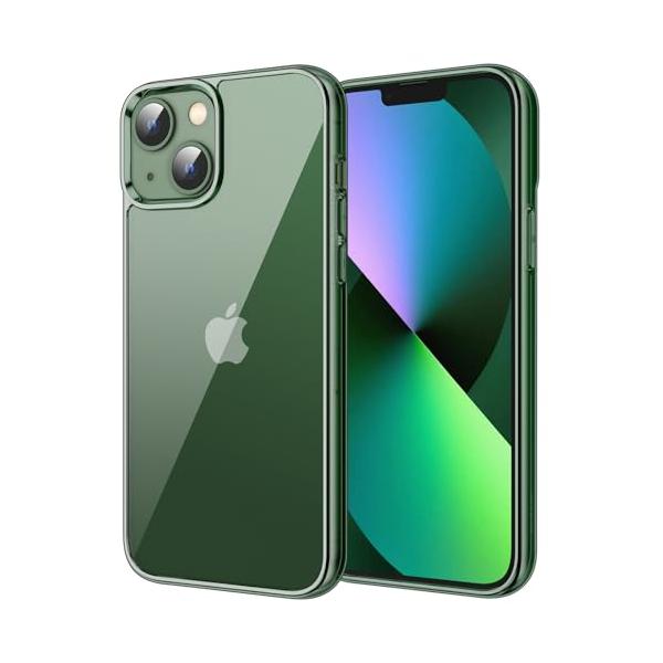 アルパイングリーン/-/3580L・Color:アルパイングリーン・パッケージ個数:1・iPhone13 mini 5.4インチ用の特別デザインです。おデバイスに完全な保護を提供し、ワイヤレス充電をサポートします・高品質のPCとTPU素材を...