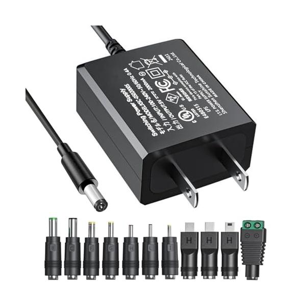 -/DC5V~2A/-・Size:DC5V~2A・? 製品仕様入力:100-240VAC 50-60Hz　出力:DC5V〜2A　10W「入力電流0~2A、消費電力0〜10Wのデバイスに対応」　DCプラグ外径：5.5mmφ／内径：2.1mmφ...