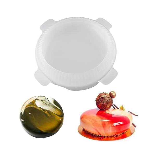 ラウンド ホールケーキ型 丸/-/2076・Color:ラウンド ホールケーキ型 丸・チョコレートミラーケーキはもちろん、冷菓や焼き菓子もOK、プレゼントとしても、おやつとしてもぴったりのしです。・素材材質：食品用ベーキングツール；オーブン...