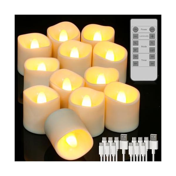 ?古ホワイト/6個セット/-・Size:6個セット・パッケージ個数:6・??多用途：風に影響されないので、ベランダや庭、テラスなどの屋外空間でも使用できます。ゆらゆらと光るキャンドルの雰囲気は、クリスマスの飾りつけにぴったりです。火を使わな...