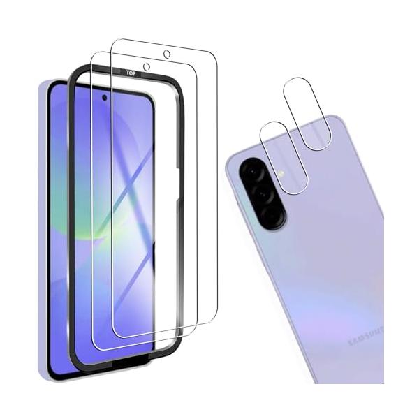 Galaxy A36 5G 2+2枚/Galaxy A36 5G 2+2枚/-・対応機種 FOR 2+2枚Galaxy A36 5G 用のレンズ保護フィルム*2+ガラスフィルム*2+ガイド枠付き*1+取扱説明書*1・撥水撥油・指紋防止耐油性...